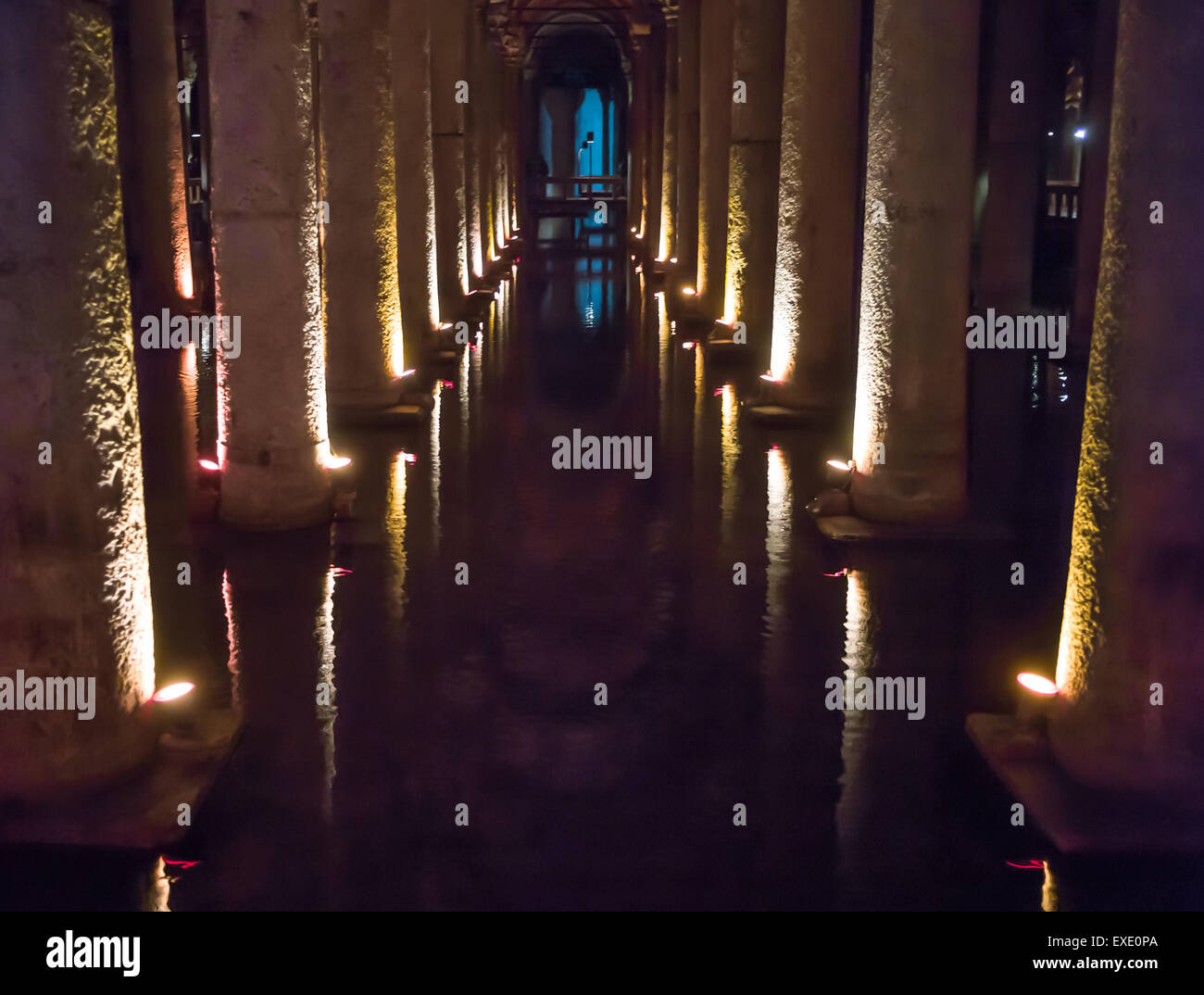 The Basilica Cistern (Yerebatan Sarayi in turkish or Sarnici) is the ...