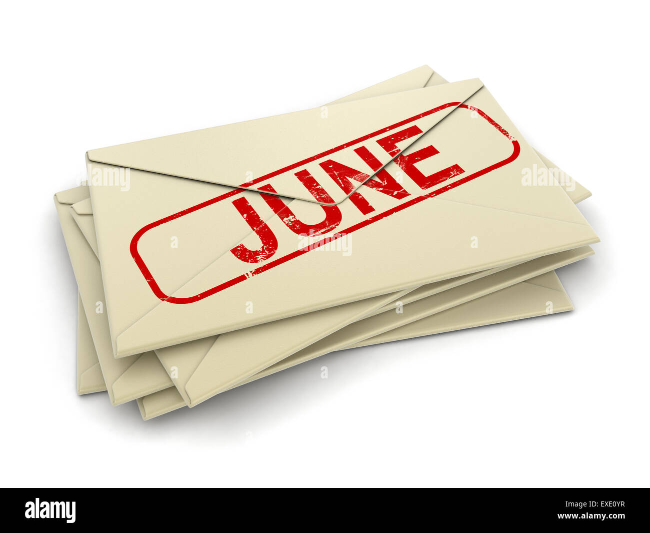 June letters hi-res stock photography and images - Alamy