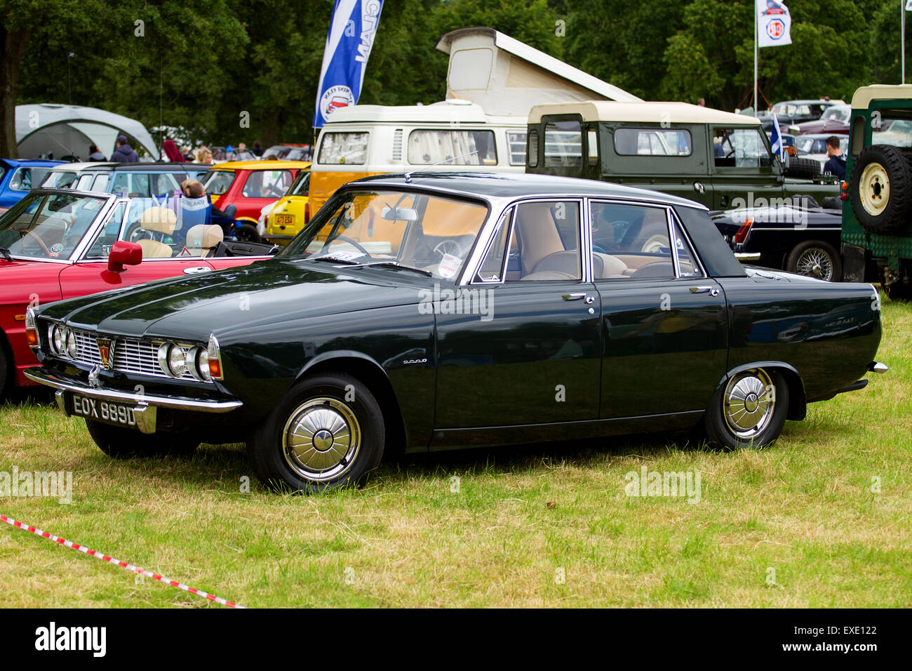 Glamis Scotland, UK. 12h July, 2015. 1966 Rover 2000 P6 at the 41st Scottish Transport ...