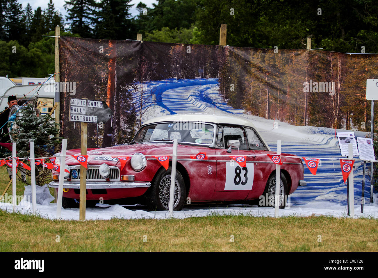 1964 mgb gt mk ii rally monte carlo mg High Resolution Stock ...