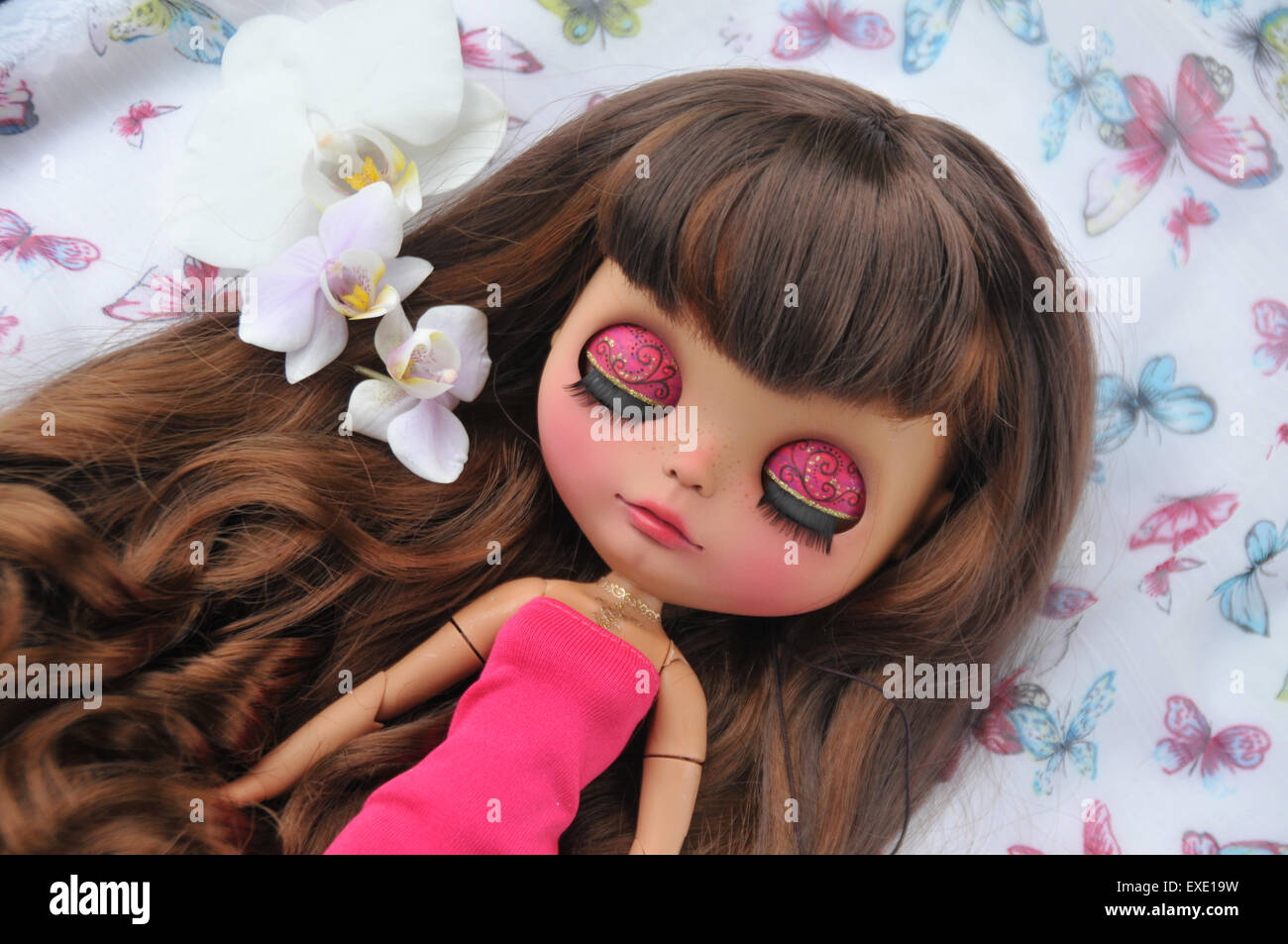 Ooak custom blythe doll hi-res stock photography and images - Alamy