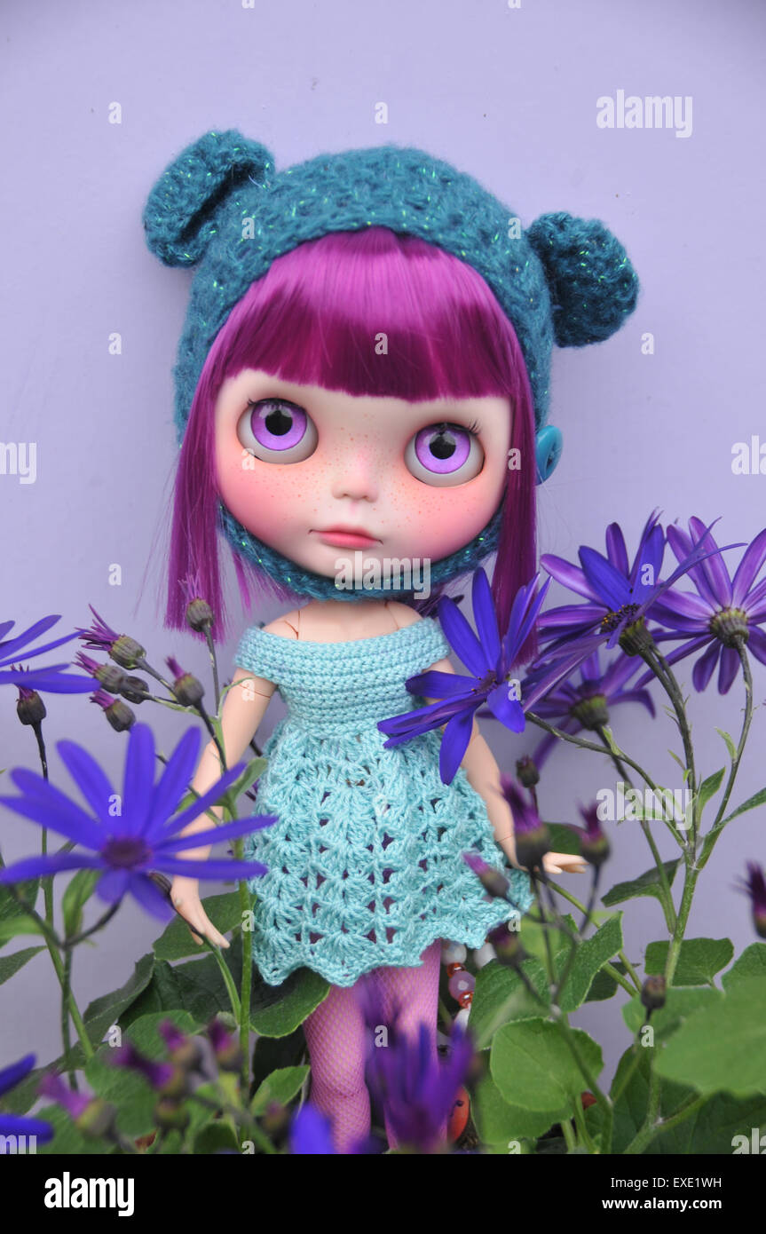 Beautiful art doll Stock Photo - Alamy