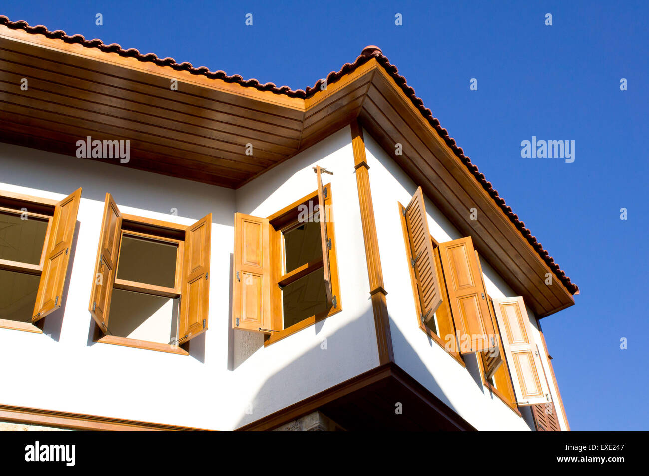 Renovated traditional Ottoman houise in Turkey Stock Photo - Alamy