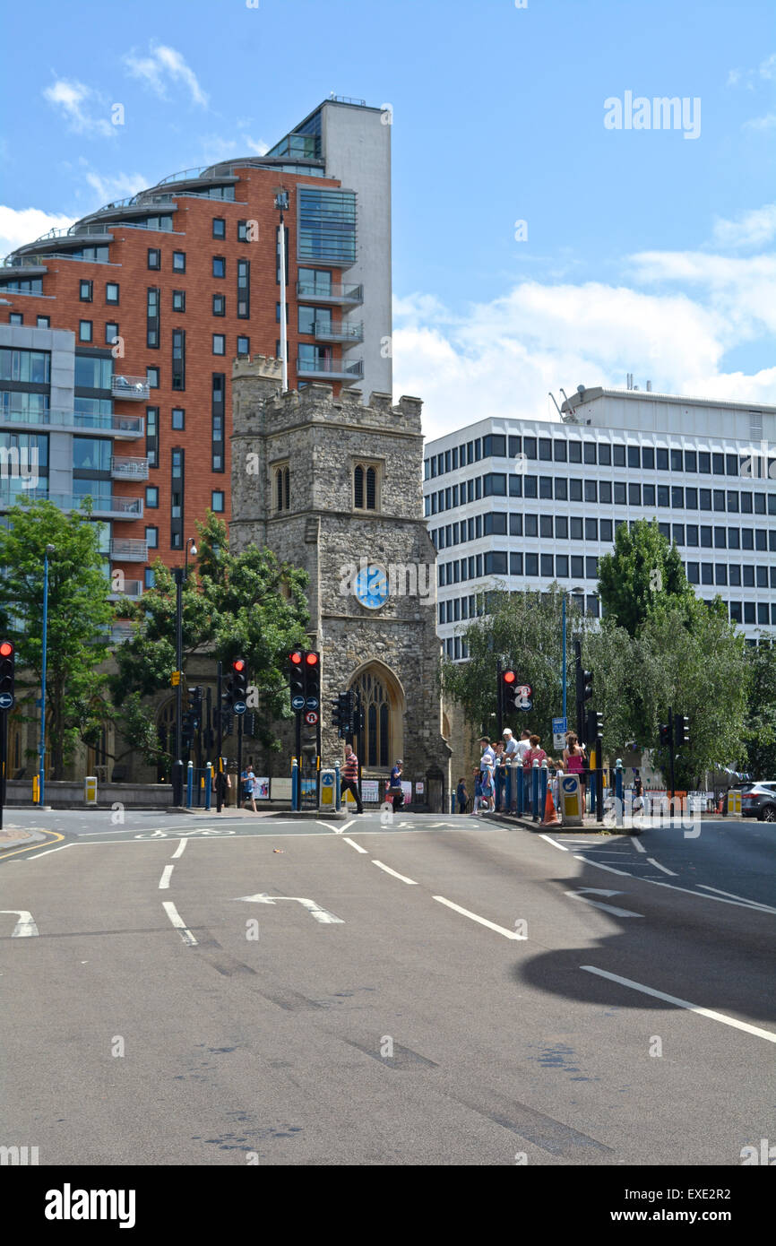 Saint Mary the Virgin parish church Putney, London, England, UK Stock ...