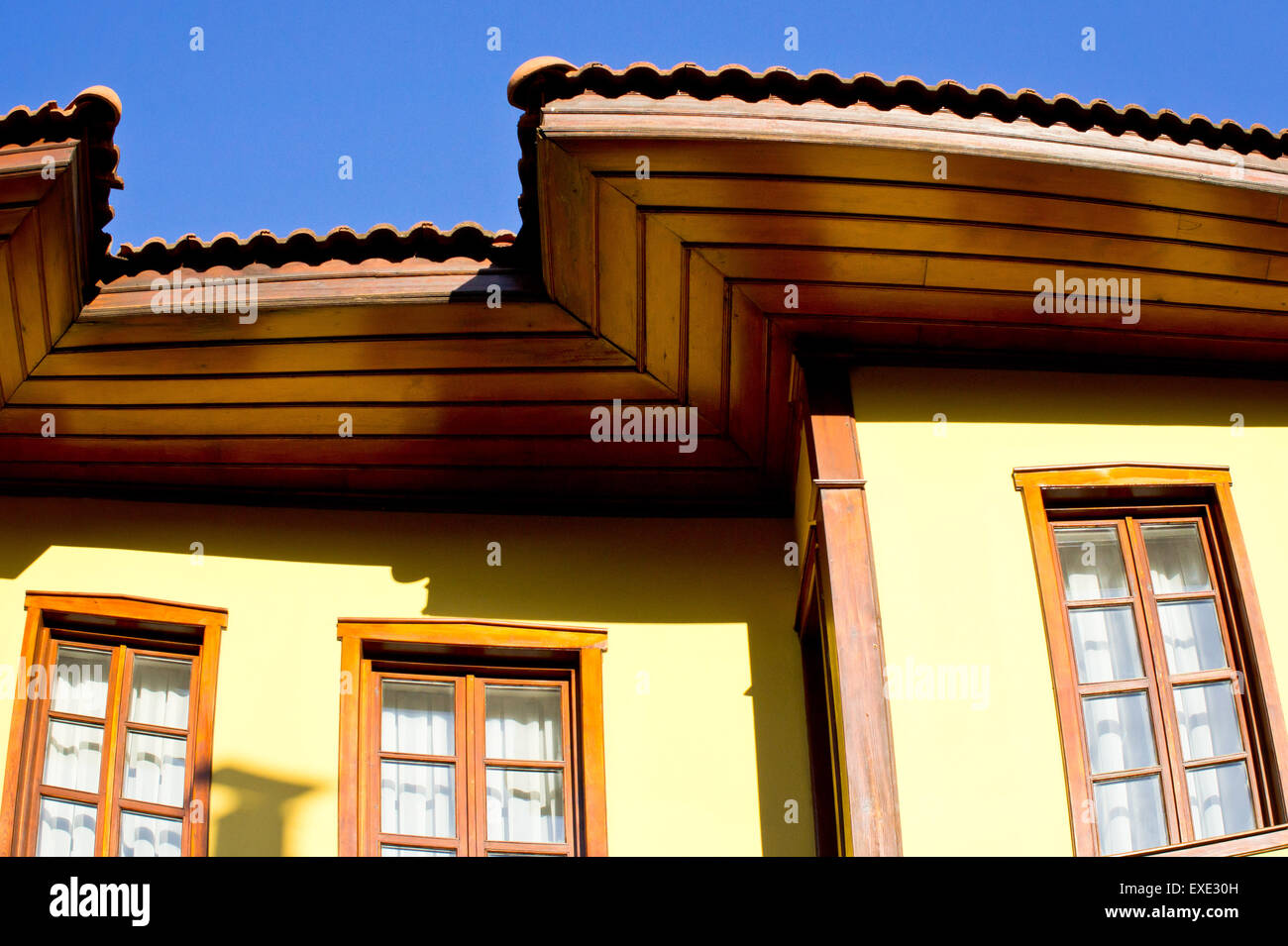Renovated traditional Ottoman house in Turkey Stock Photo - Alamy