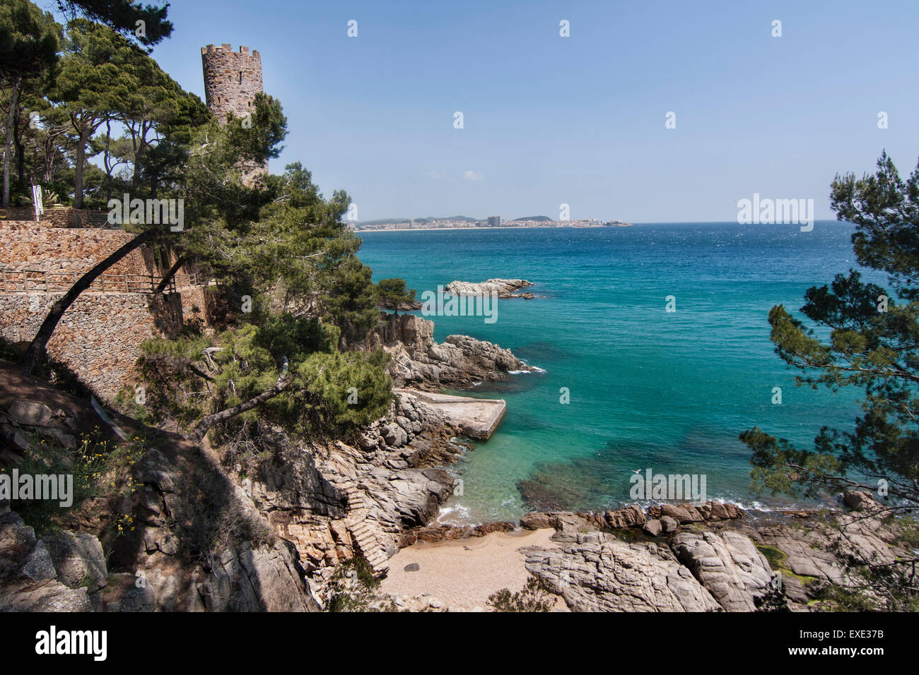 Cala Gran, Calonge Stock Photo - Alamy