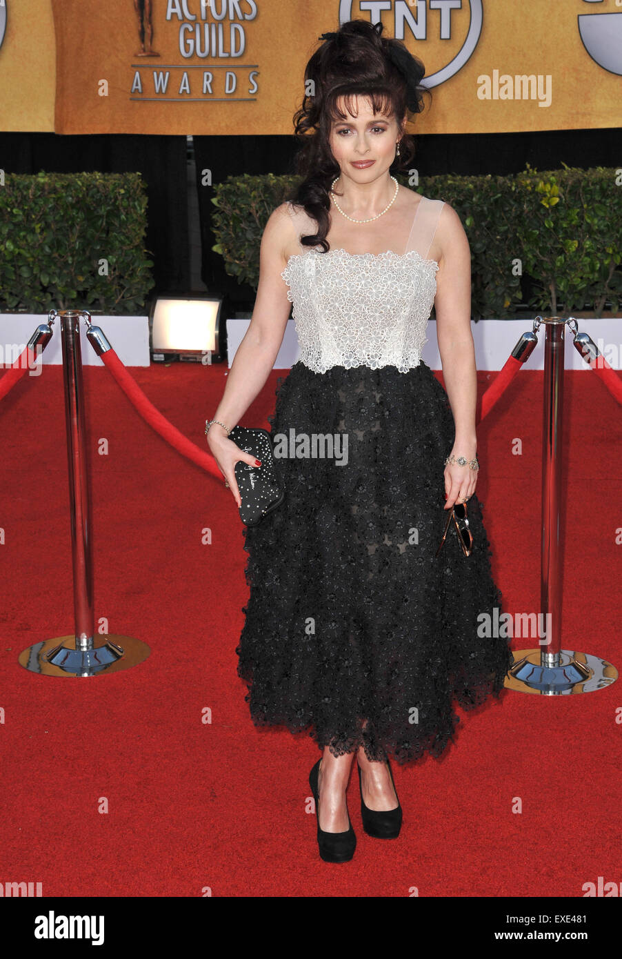 LOS ANGELES, CA - JANUARY 30, 2011: Helena Bonham-Carter at the 17th ...