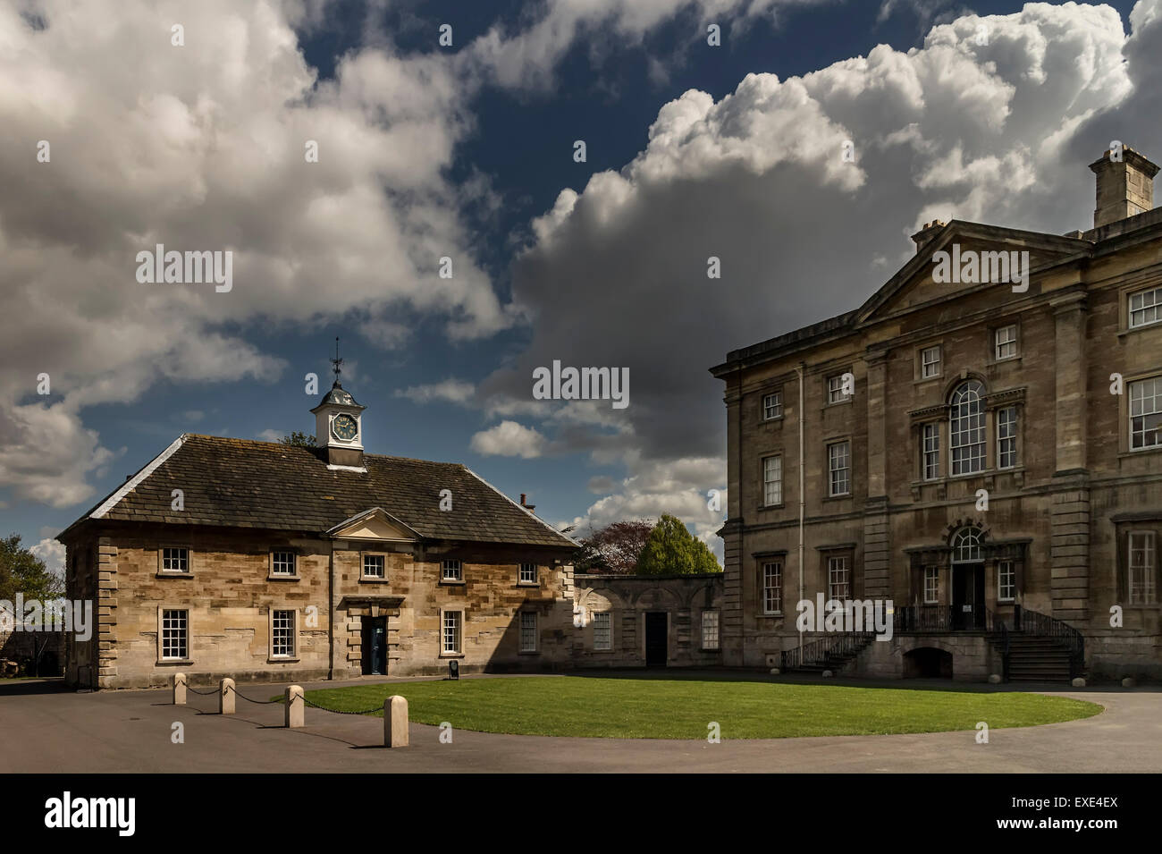 The front of Cusworth Hall Stock Photo - Alamy