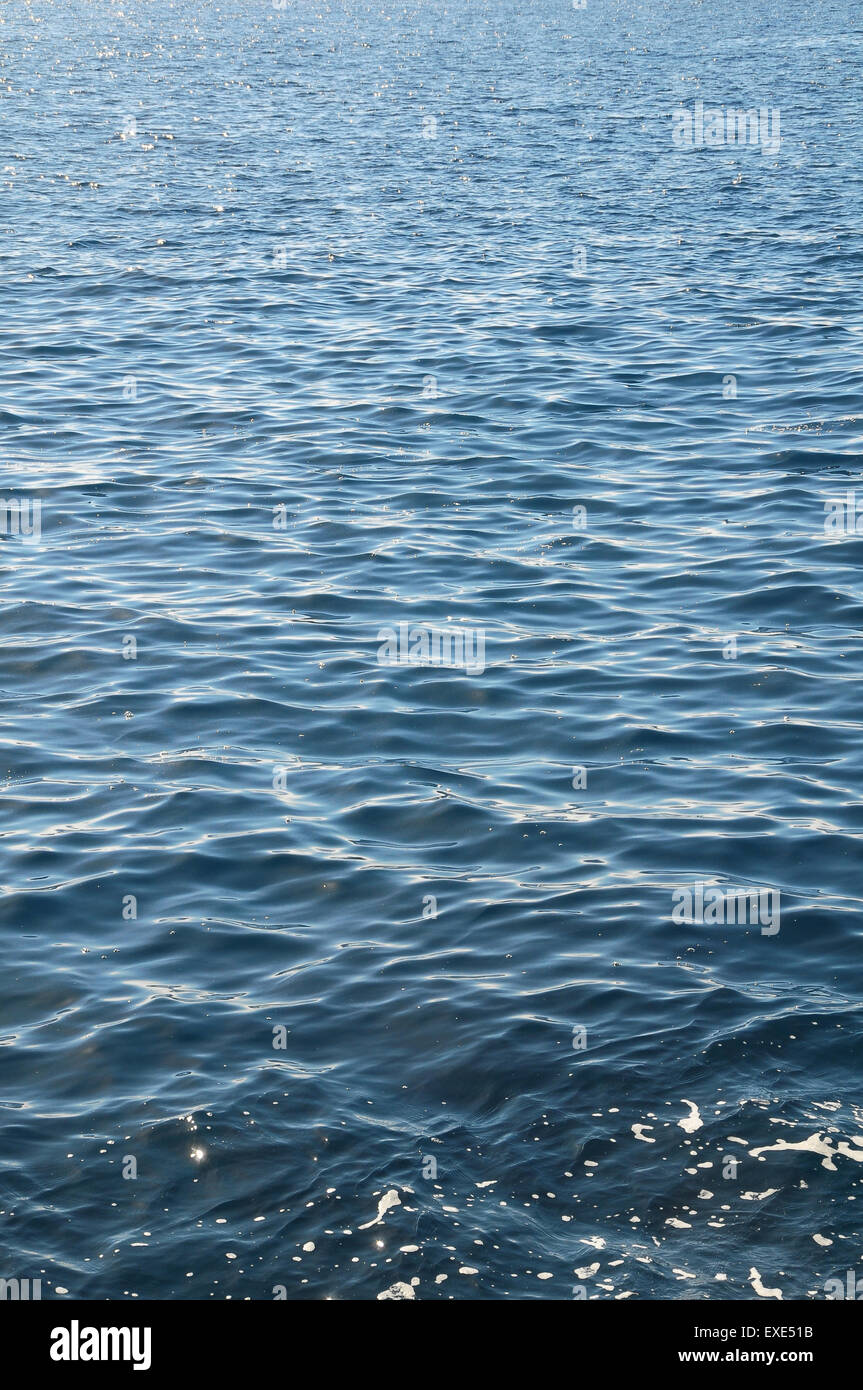 Blue Water Waves Texture Stock Photo - Alamy