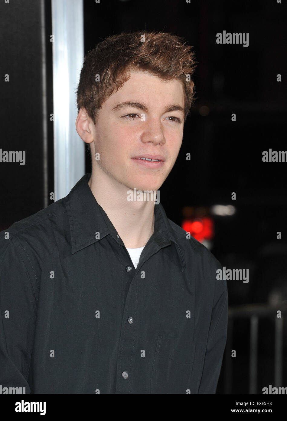 LOS ANGELES, CA - JANUARY 26, 2011: Gabriel Basso at the world premiere ...