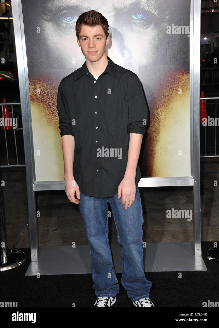 LOS ANGELES, CA - JANUARY 26, 2011: Gabriel Basso at the world premiere ...