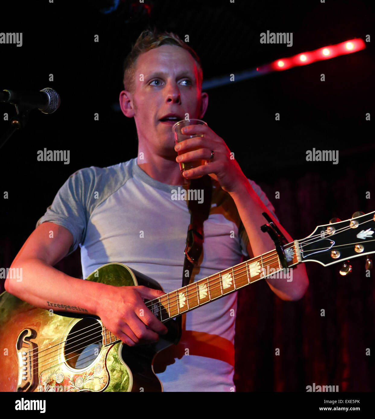 Laurence Fox plays a live set showcasing his debut album at The ...