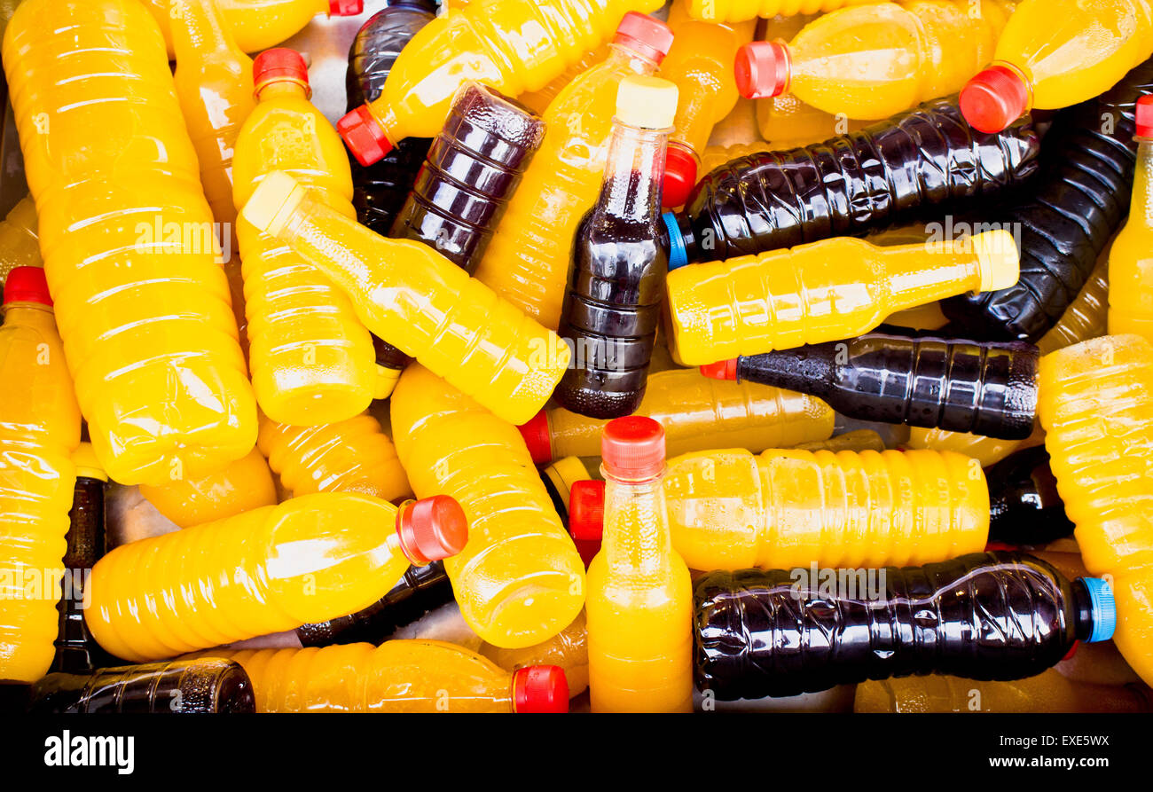 Bottles fruit squash hi-res stock photography and images - Alamy