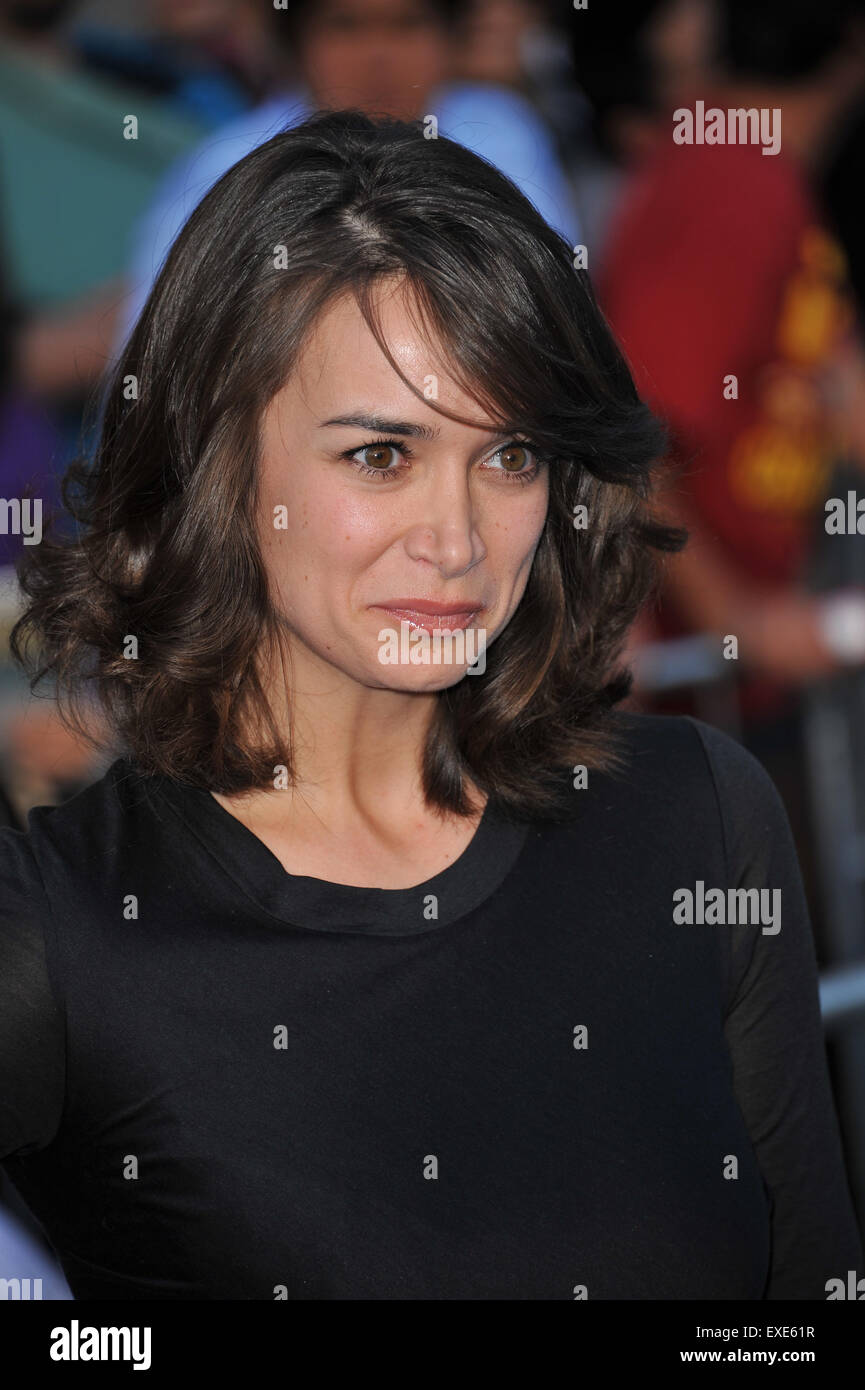 LOS ANGELES, CA - JANUARY 23, 2011: Michelle La France at the world ...