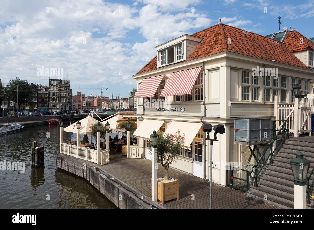 Café Restaurant Loetje, Amsterdam, North Holland, The Netherlands Stock ...