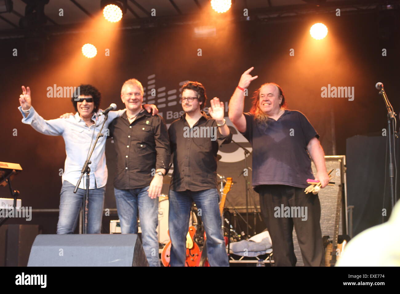 Basingstoke, Hampshire, UK. 12th July, 2015. Mungo Jerry takes ...