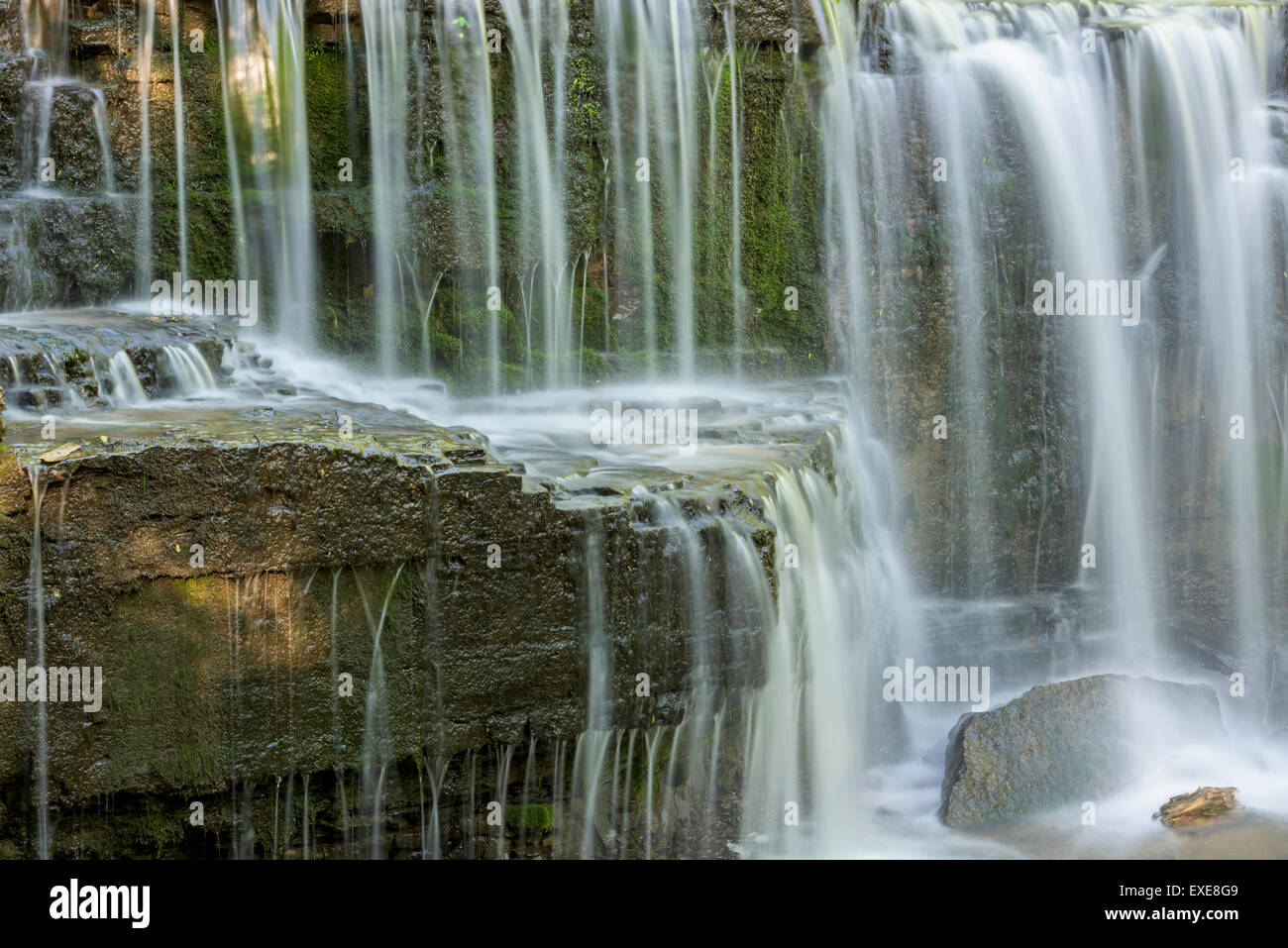 Hidden Falls on Prairie Creek in Nerstrand Big Woods State Park ...