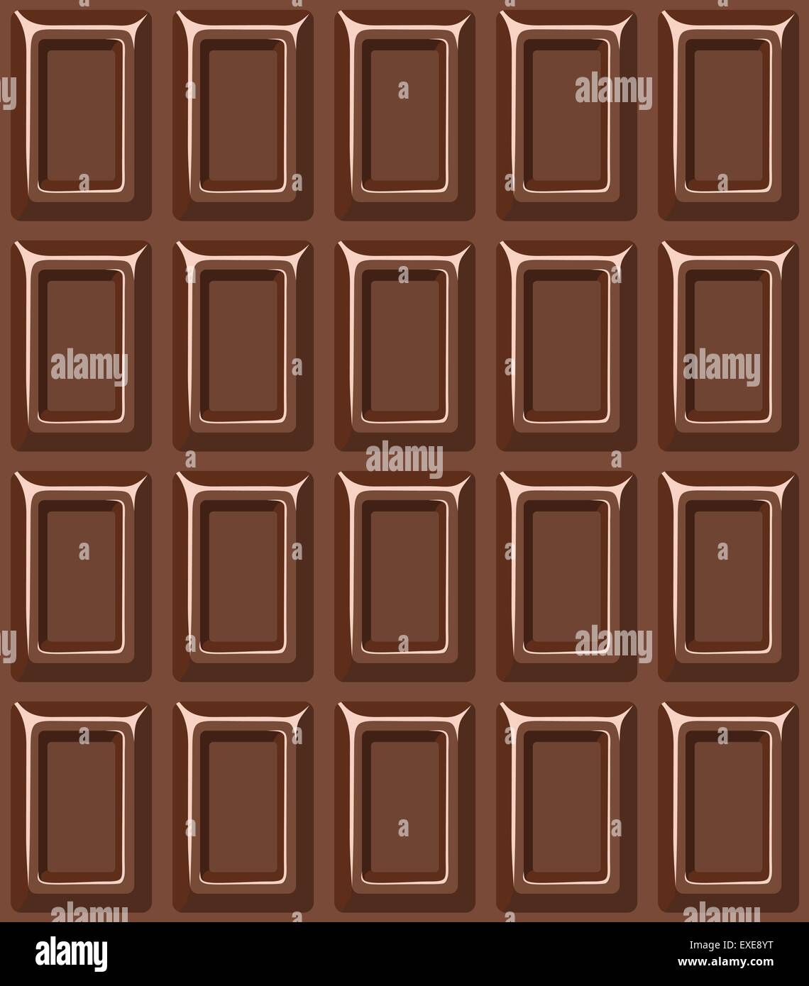 Seamless texture with chocolate bar. Vector Stock Vector Image & Art ...
