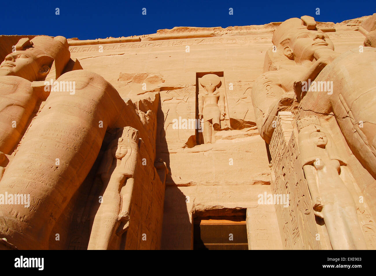 King Ramses II - Abu Simbel Temple - Egypt Stock Photo - Alamy