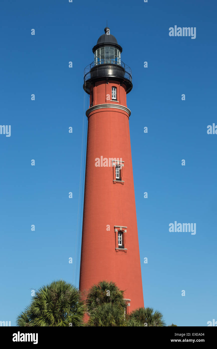 Ponce de Leon Inlet Lighthouse located on Ponce Inlet near Daytona ...