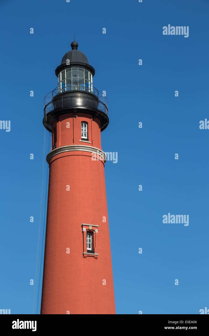 Ponce de Leon Inlet Lighthouse located on Ponce Inlet near Daytona ...