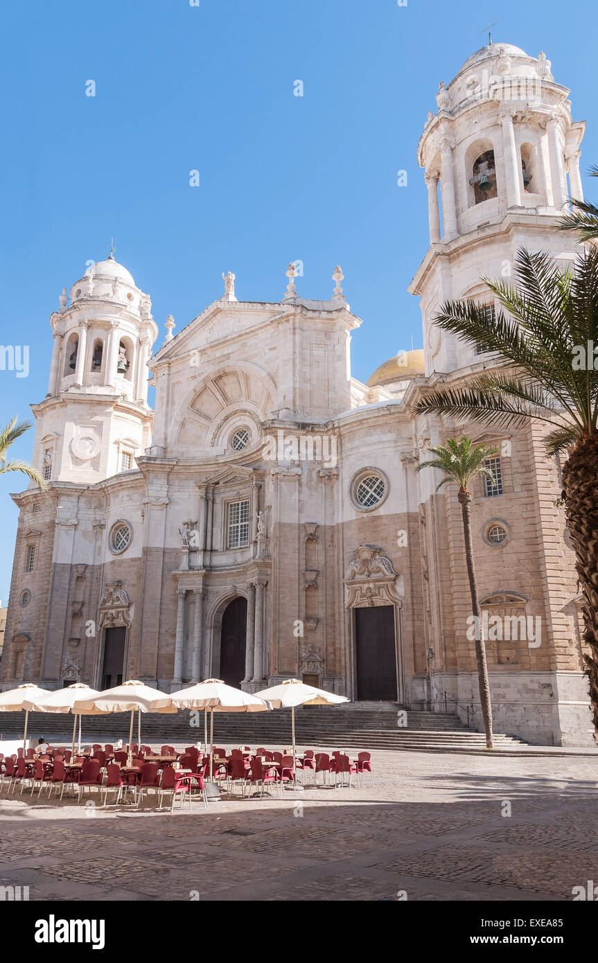 Cadiz Cathedral - Roman Catholic church located at the Plaza de la ...