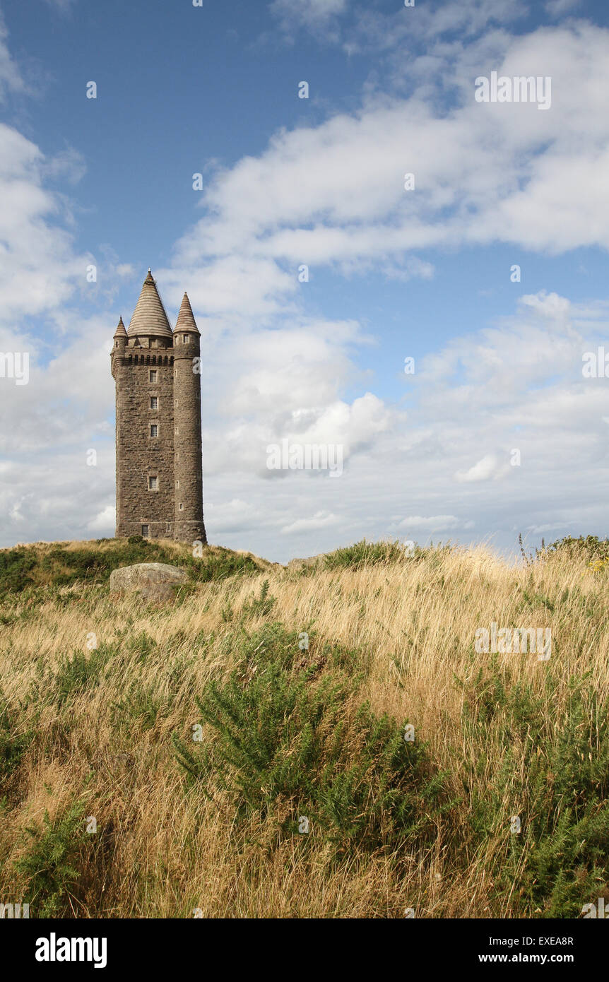 Scrabo Tower at Newtownards County Down Northern Ireland Stock Photo ...