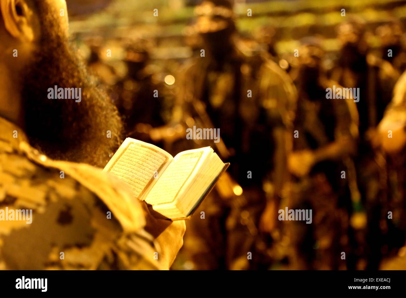 The military wing of the popular resistance committees hi-res stock ...