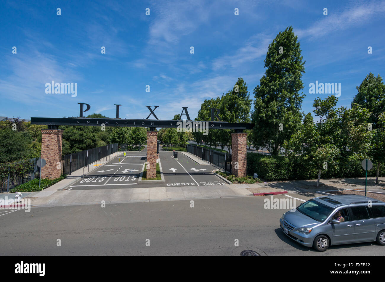 Pixar Animation Studios Gate, Emeryville, CA Stock Photo - Alamy