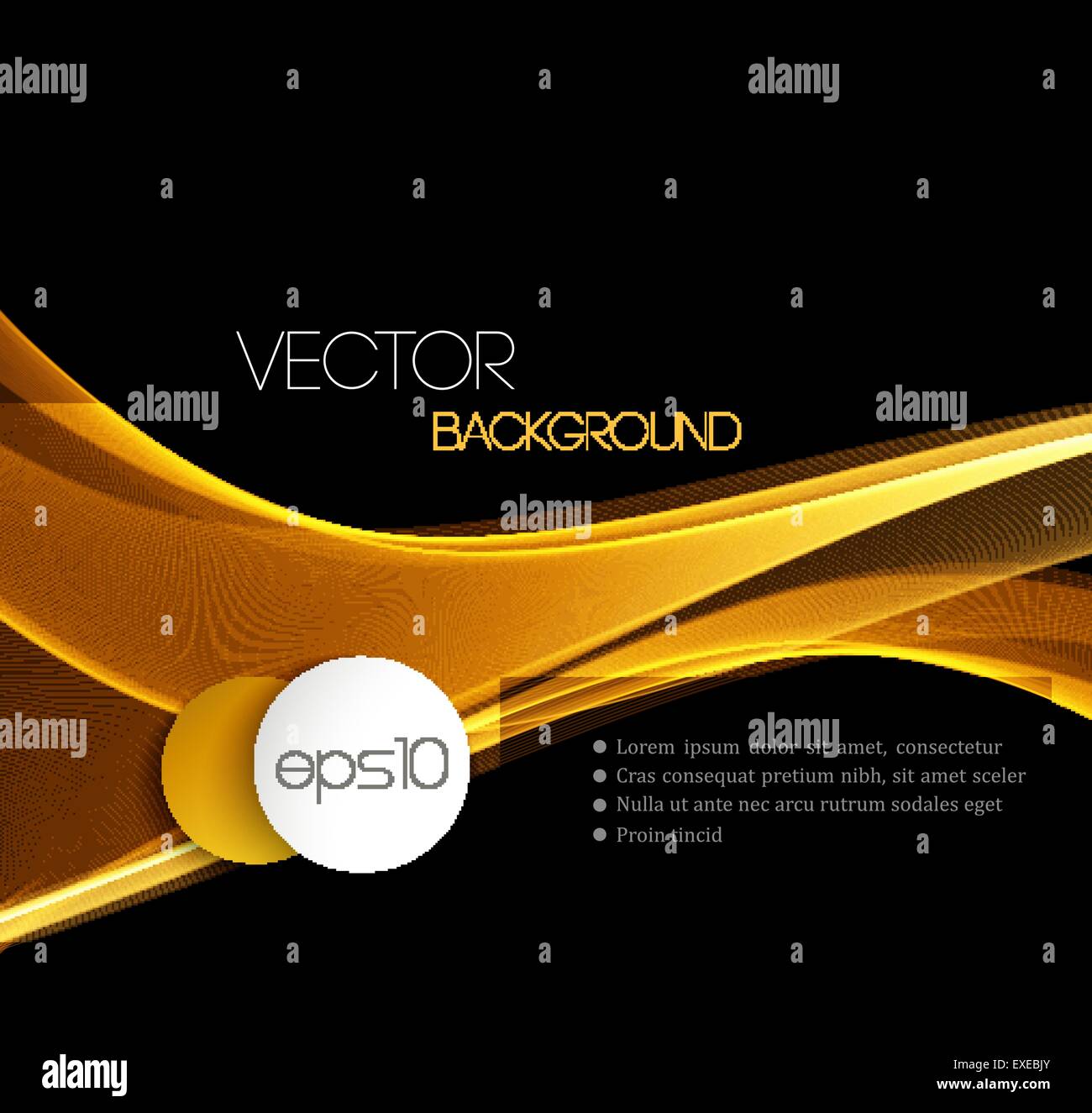 Smooth wave stream line abstract header layout Stock Vector Image & Art ...