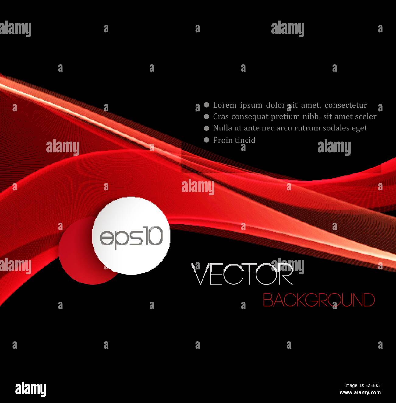 Smooth wave stream line abstract header layout Stock Vector Image & Art ...