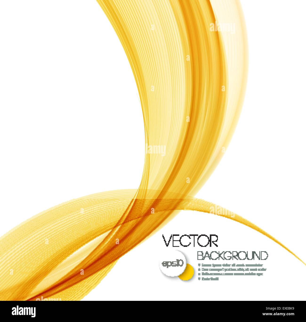 Smooth wave stream line abstract header layout. Vector illustration ...