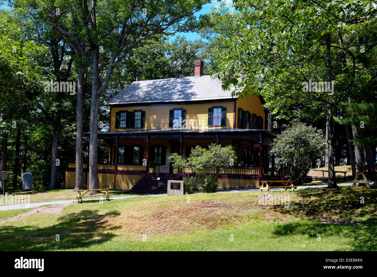Grant's Cottage - Last home of President Ulysses Grant on Mount ...