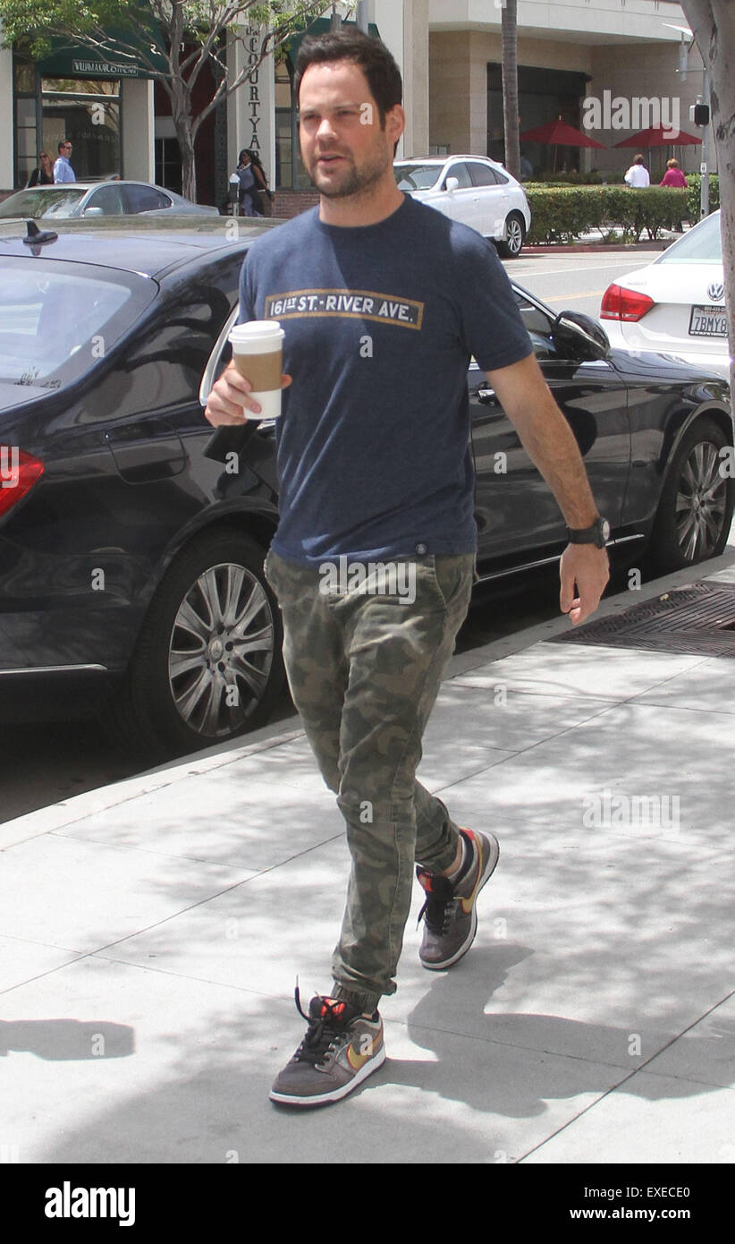 Mike Comrie goes to lunch in Beverly Hills Featuring: Mike Comrie Where ...