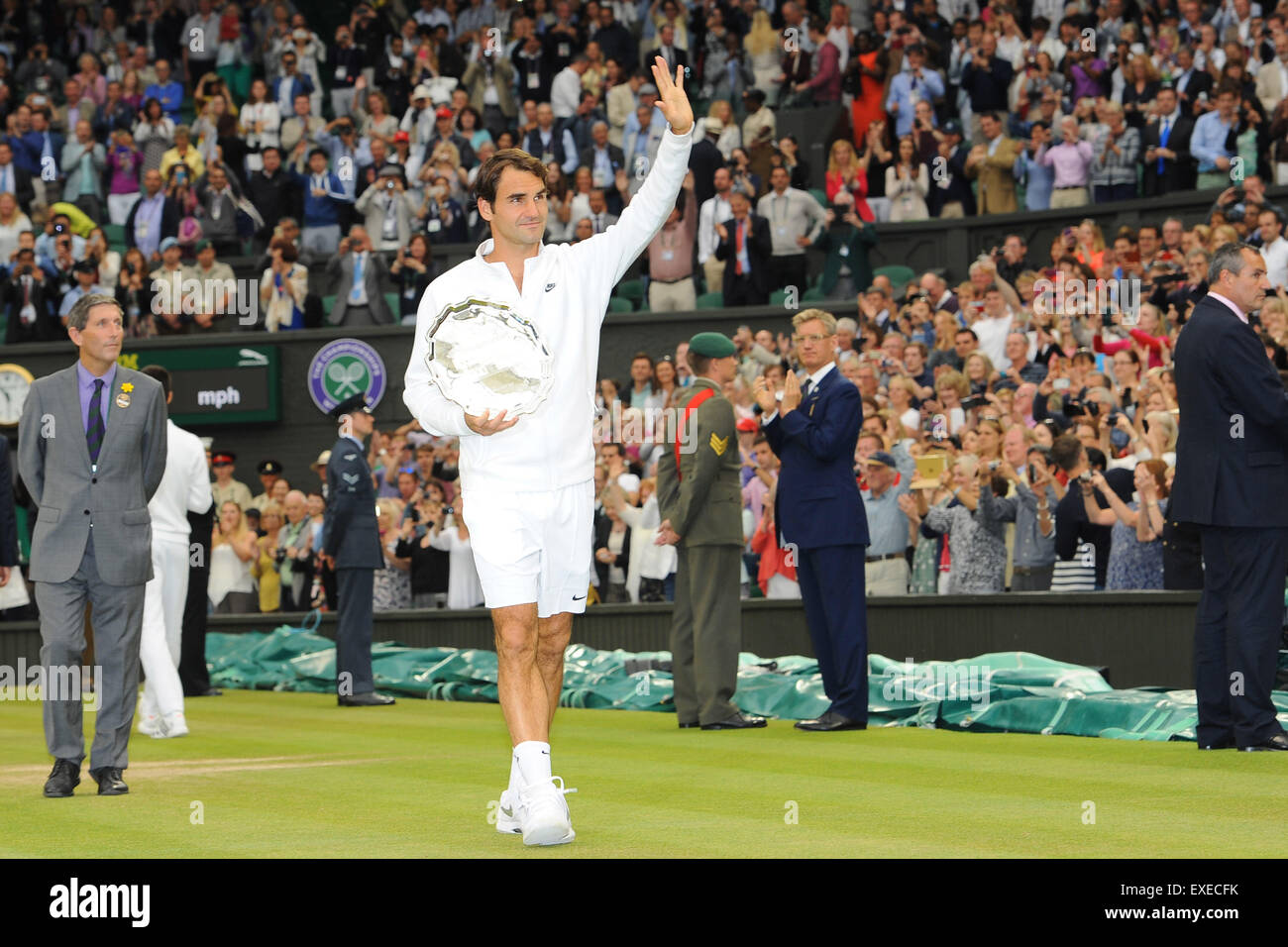 Wimbledon, UK. 12th July, 2015. The Wimbledon Tennis Championships ...