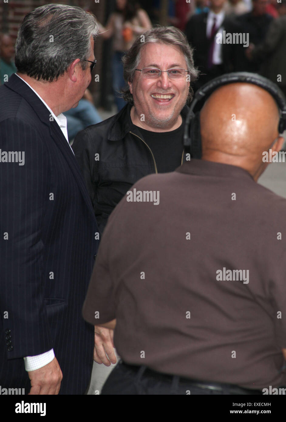 Celebrities at the Ed Sullivan Theater for the 'Late Show with David ...