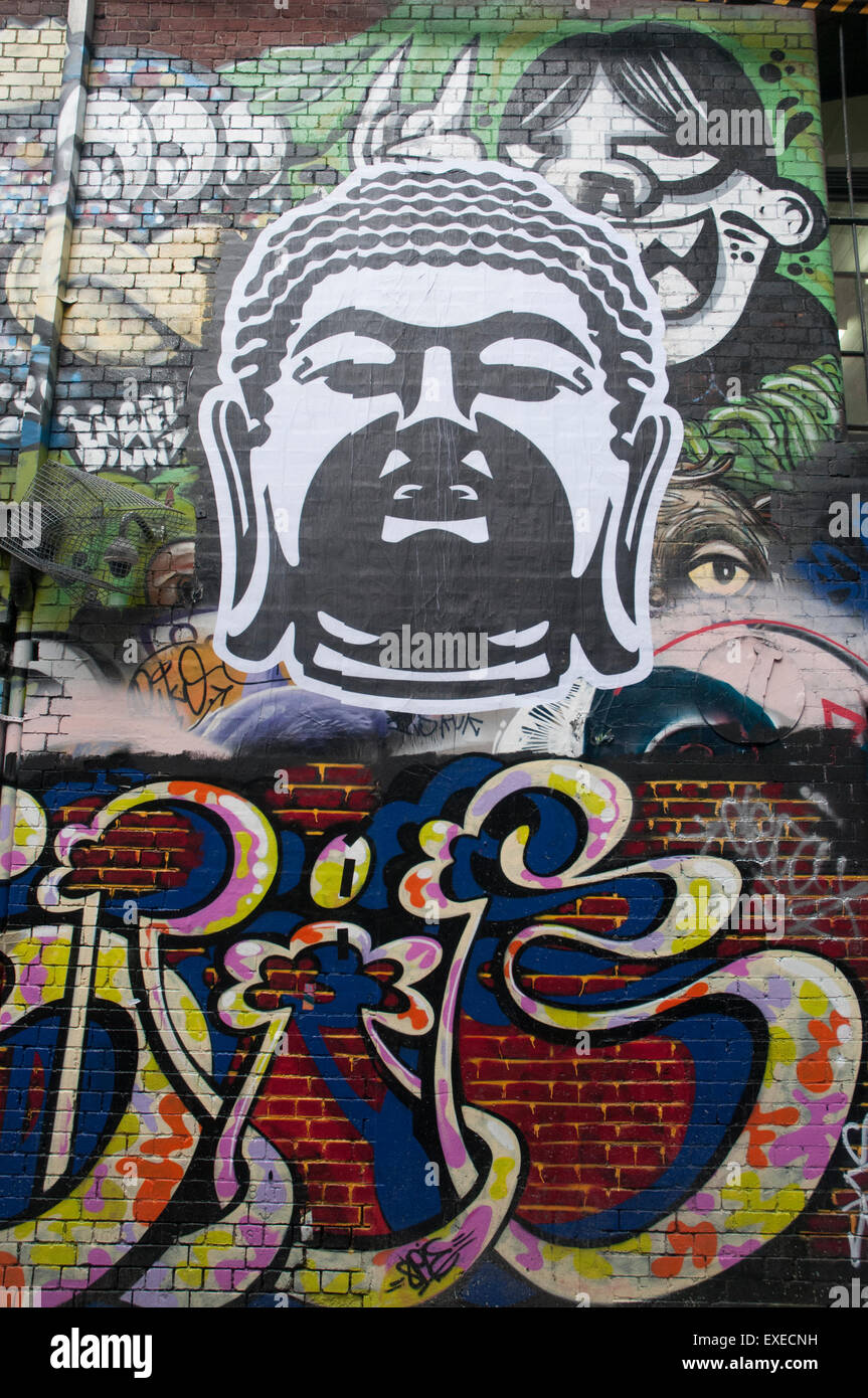 Paste up street art hi-res stock photography and images - Alamy