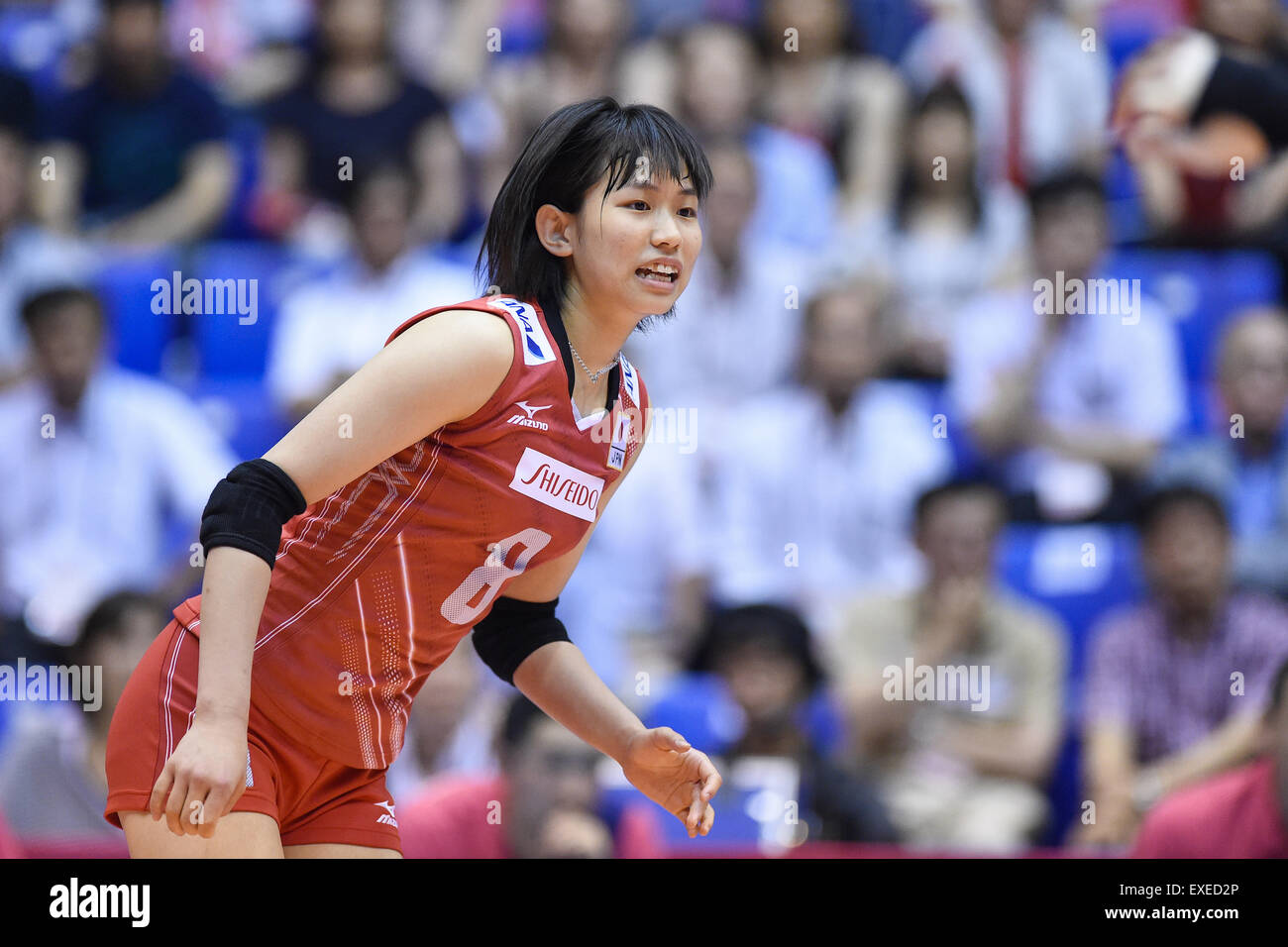 Saitama, Japan. 12th July, 2015. Sarina Koga (JPN) Volleyball : FIVB ...