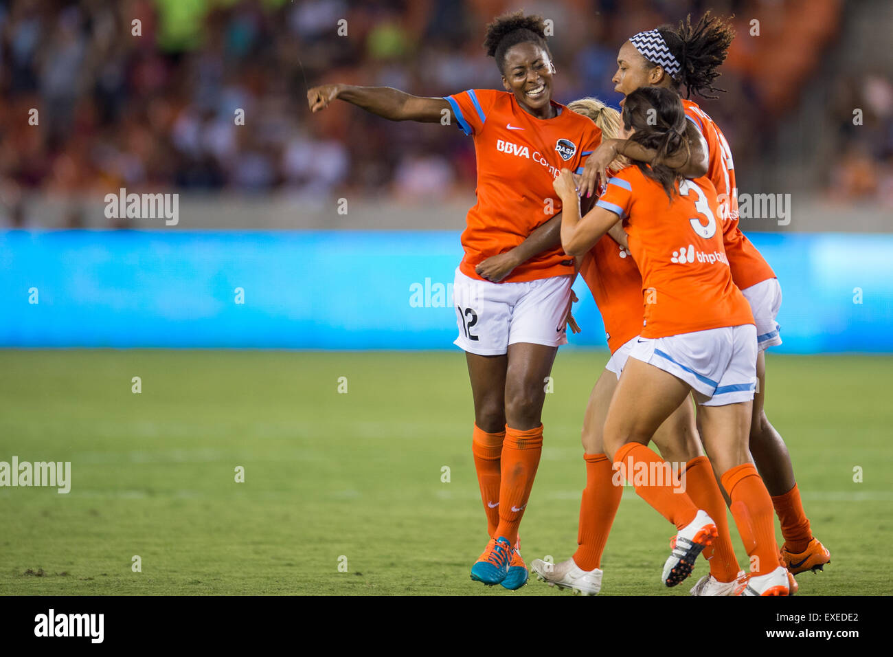 Houston, Texas, USA. 12th July, 2015. Houston Dash forward Tiffany ...