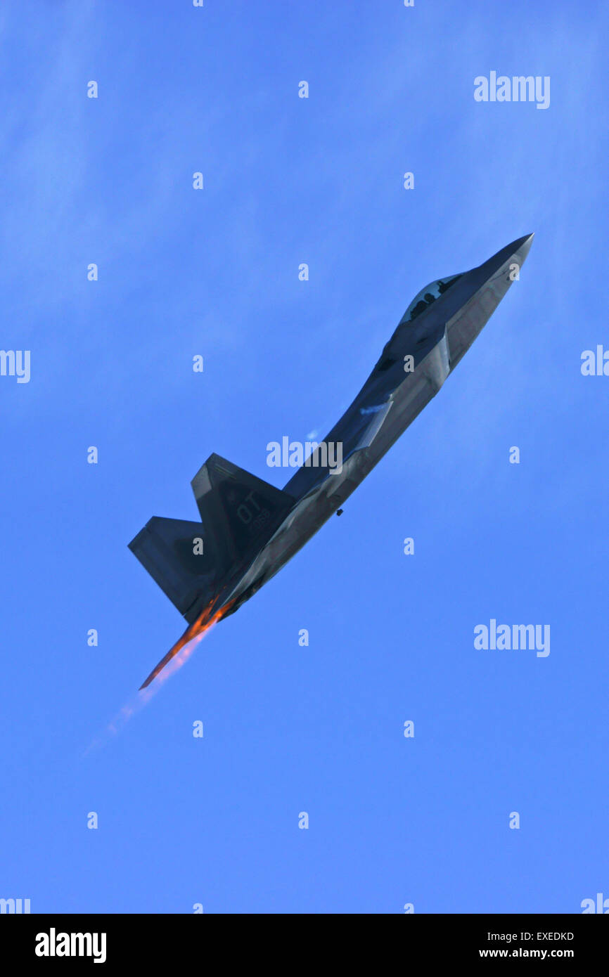 F-22 Raptor Stealth Jet fighter Stock Photo - Alamy