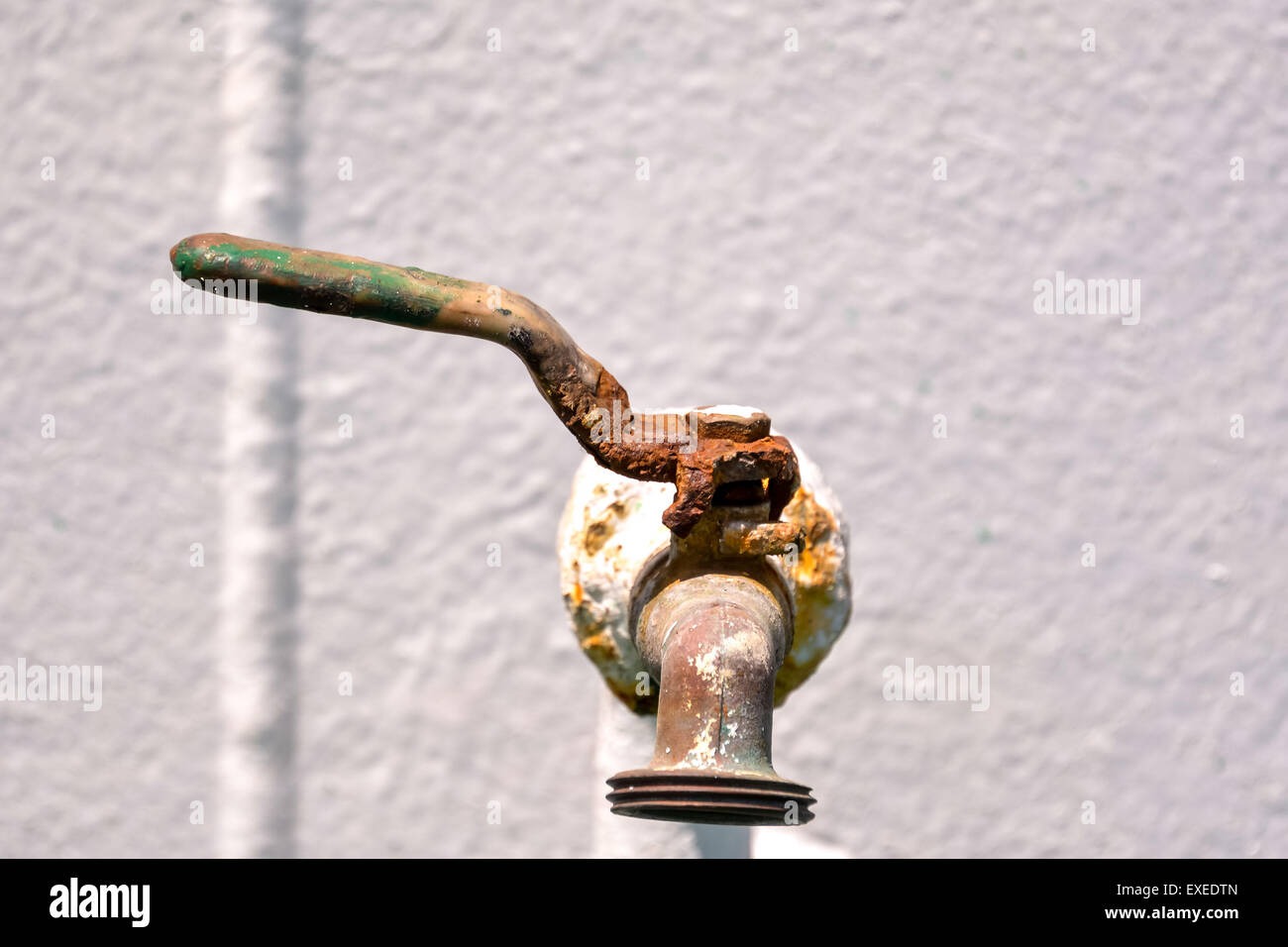 Metal Water Faucet Stock Photo - Alamy