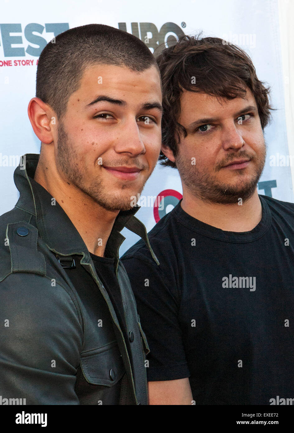 Los Angeles, California, USA. 12th July, 2015. Nick Jonas, Byron ...