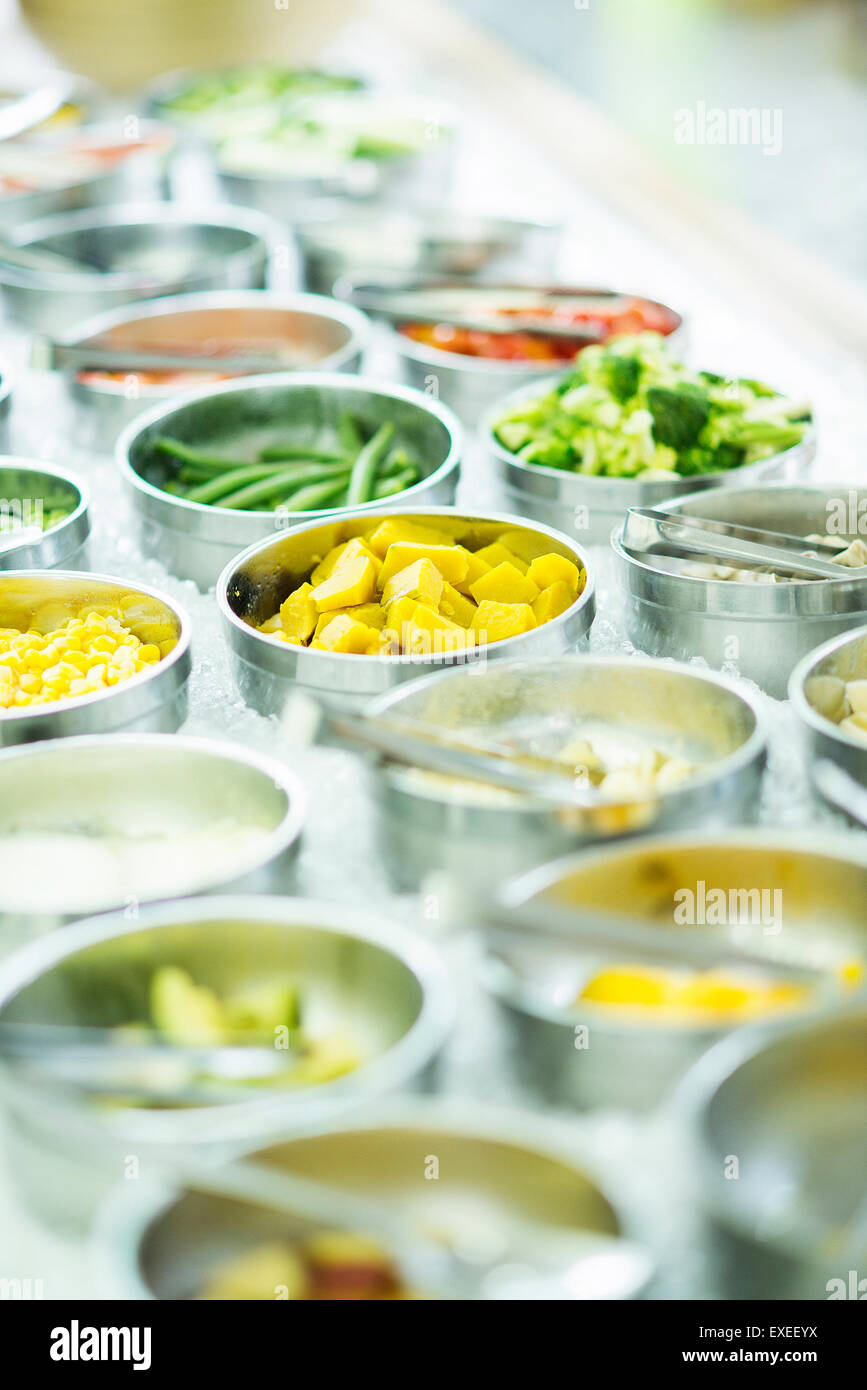 Salad Bar High Resolution Stock Photography and Images - Alamy