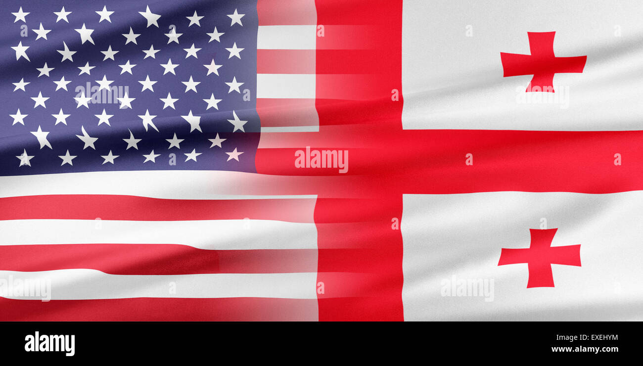 USA and Georgia Stock Photo - Alamy
