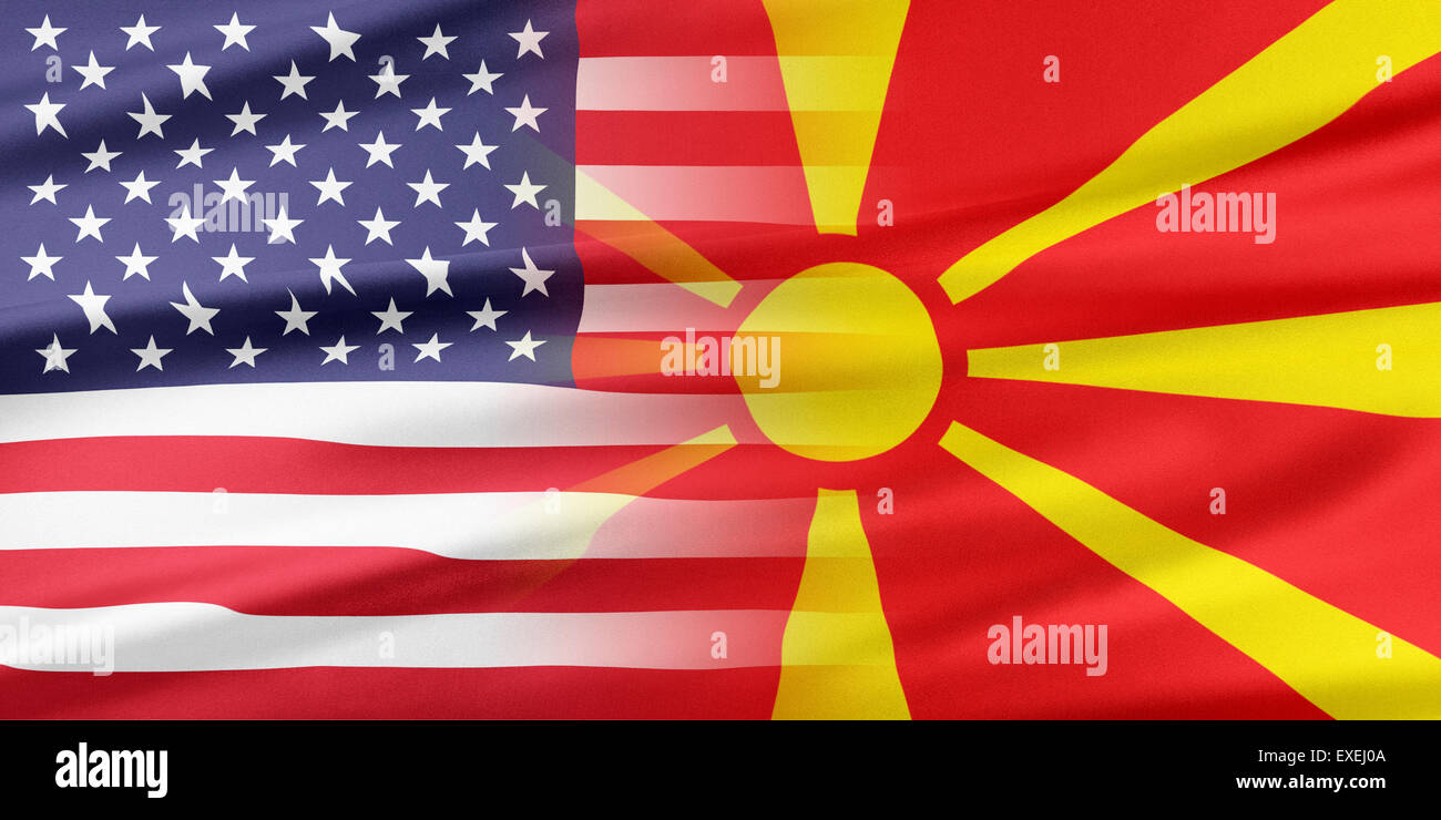 USA and Macedonia Stock Photo - Alamy