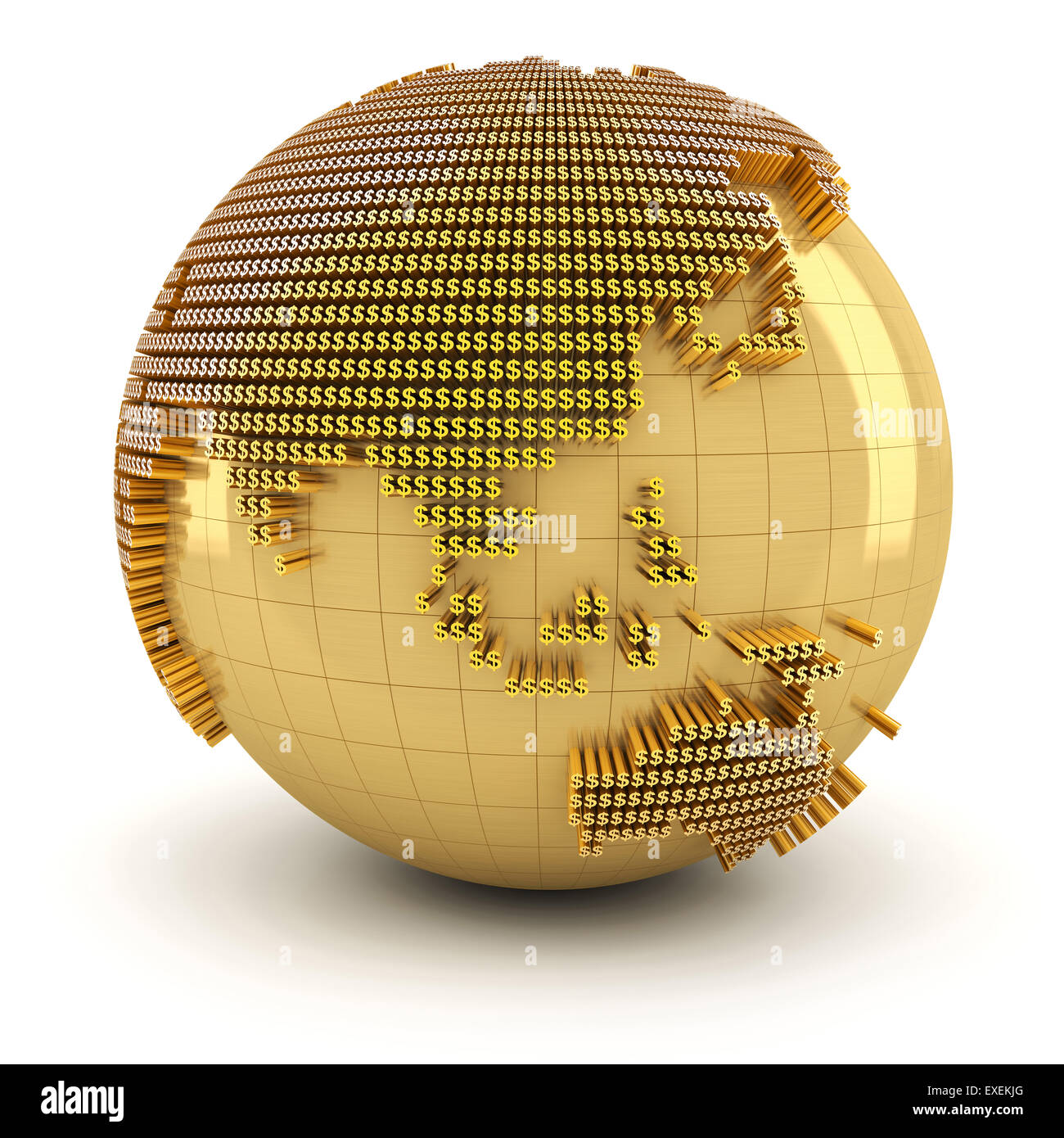 Money world, Asian region Stock Photo - Alamy