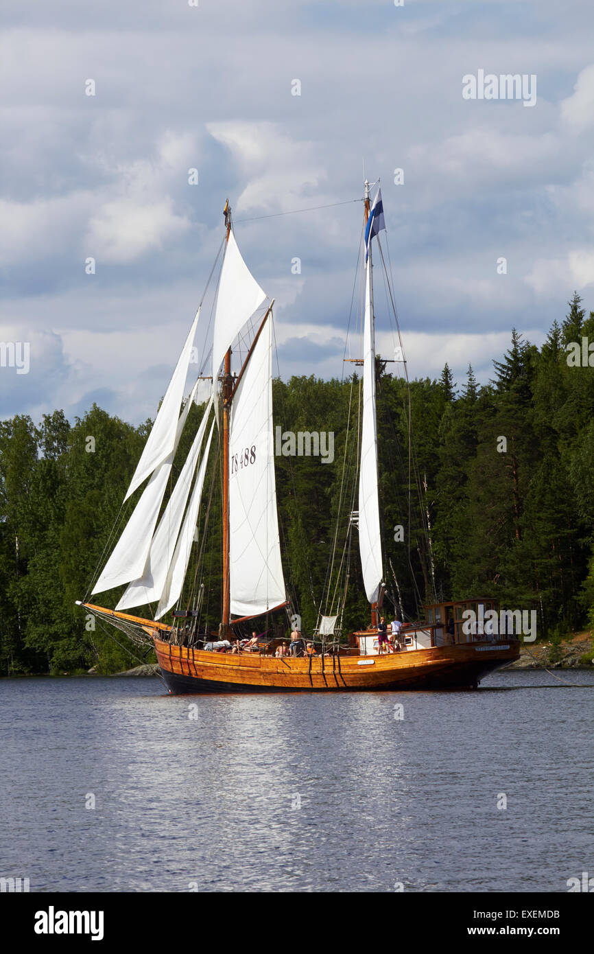 Galleass Astrid in Lappeenranta Finland Stock Photo - Alamy