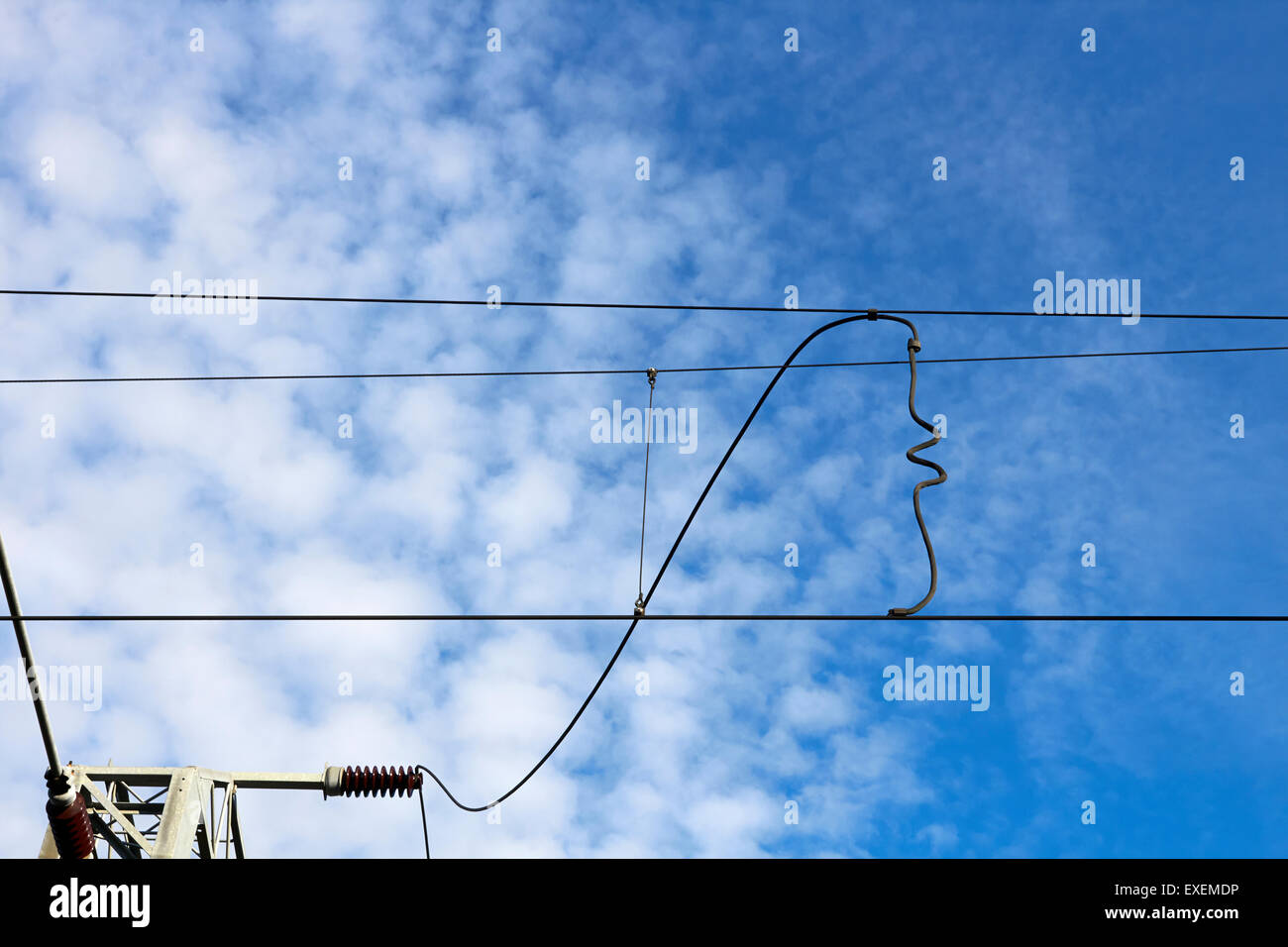 Electricity railway hi-res stock photography and images - Alamy