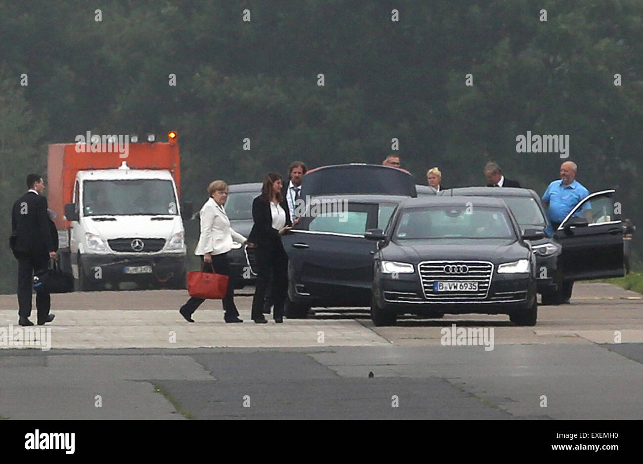 Berlin, Germany. 13th July, 2015. German Chancellor Angela Merkel (CDU ...