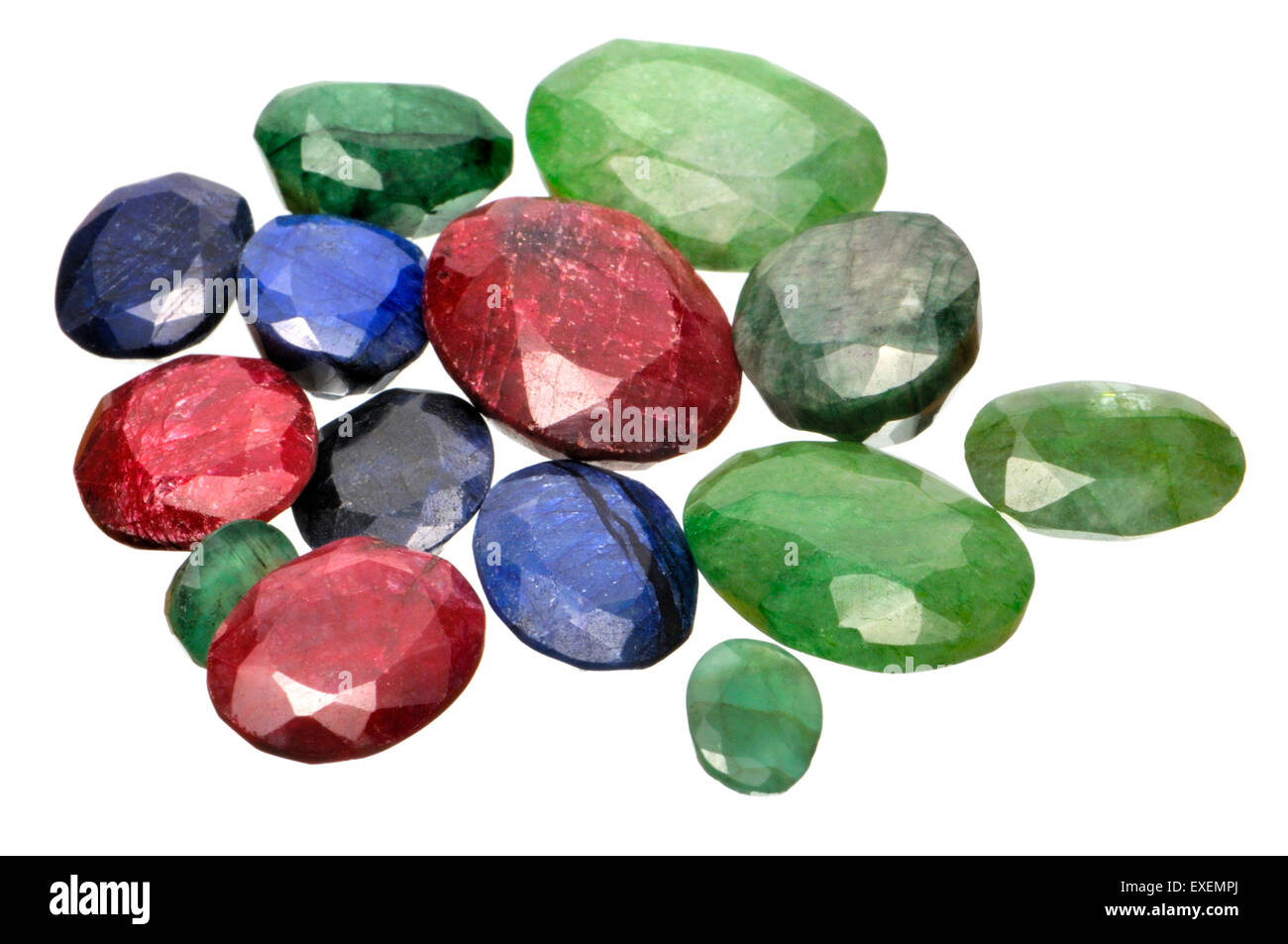 Rubies and emeralds hi-res stock photography and images - Alamy